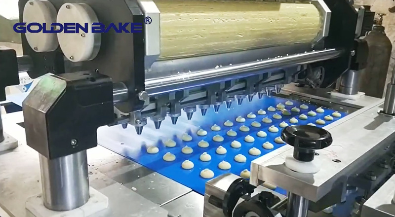 Automatic Industrial Cookie Machine Soft Biscuit Making Equipment ...