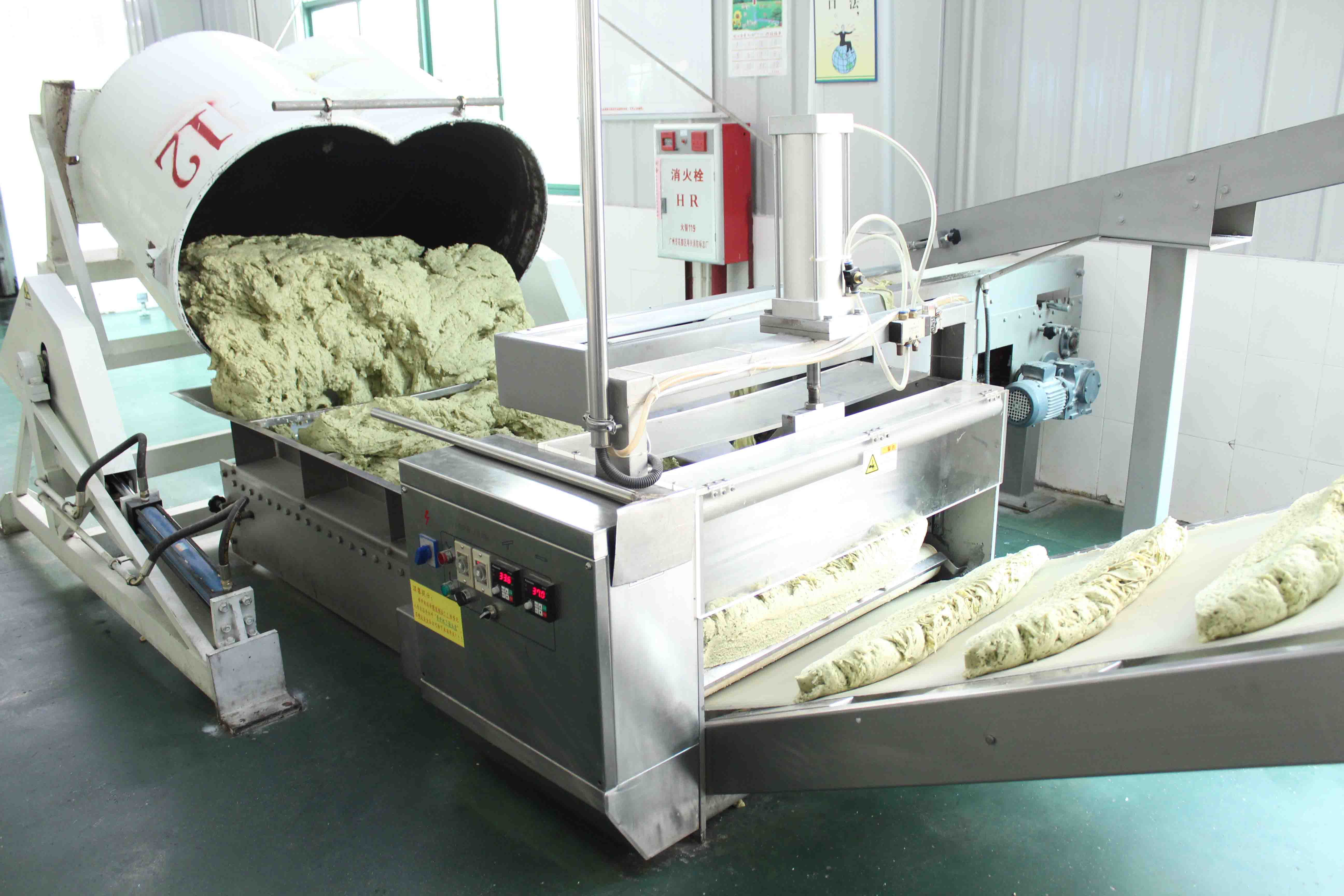 The Dough Transfer System In Biscuit Line, Golden Bake Group