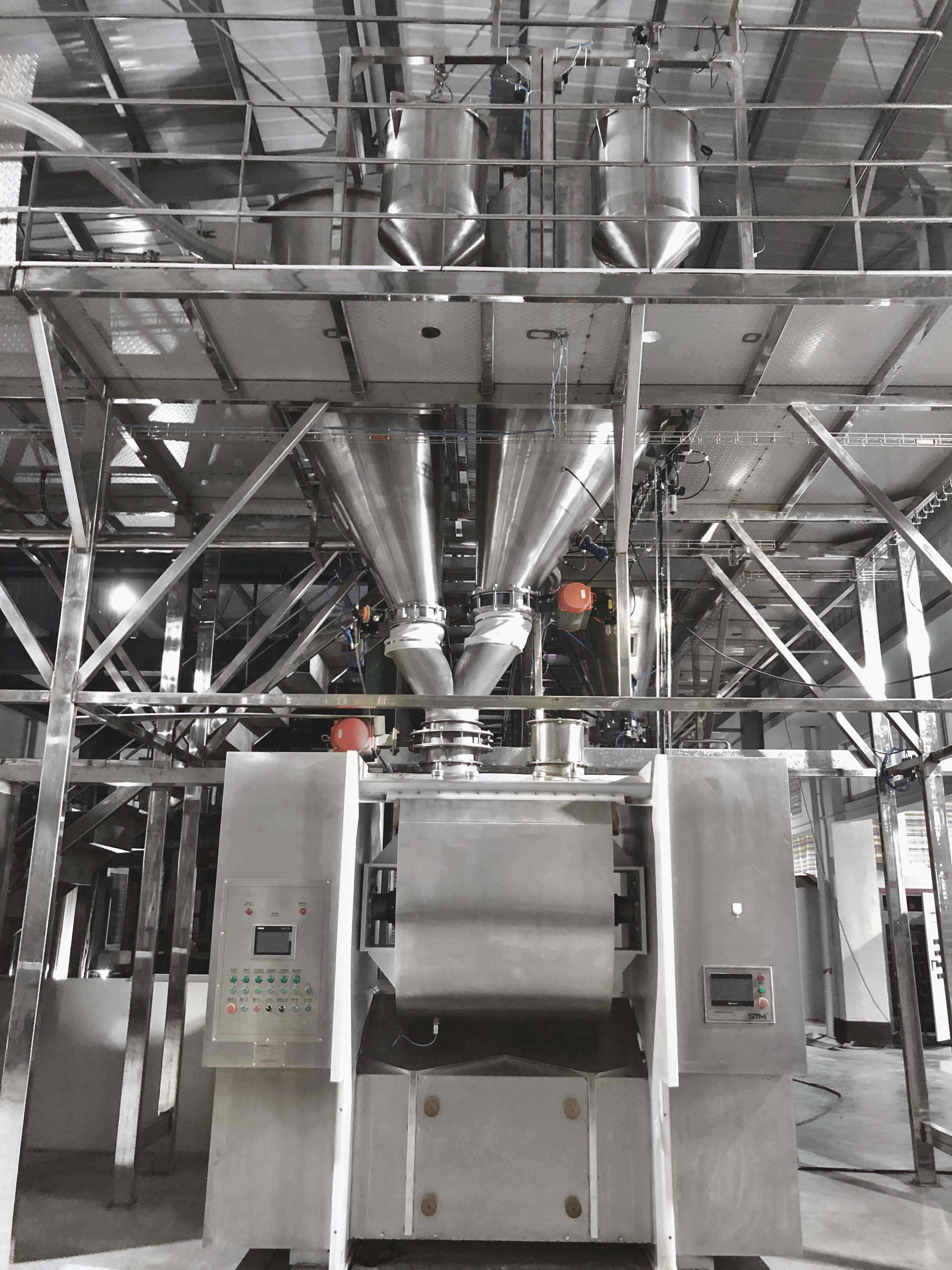 Flour Silo System For Biscuit Production Line, Automatic Dosing System ...